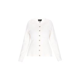 faina Strickjacke Damen Gr&ouml;&szlig;e XL/XXL wei&szlig;
