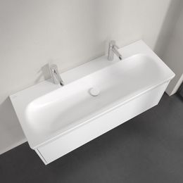 Villeroy & Boch Villeroy & Boch Skyla Doppel-Schrankwaschtisch 120 x 46 cm, ohne Überlauf