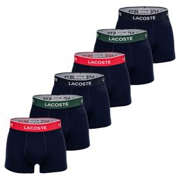 Lacoste Boxershort Herren Gr&ouml;&szlig;e XXL dunkelblau / gr&uuml;n / rot