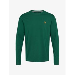 U.S. Polo Assn. Langarmshirt 'UMBROLIN' Herren Gr&ouml;&szlig;e XXL tanne