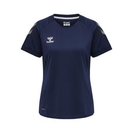 Hummel Funktionsshirt 'Lead' Damen Gr&ouml;&szlig;e XL dunkelblau / silber / wei&szlig;