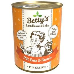 Betty's Landhausk&uuml;che mit Ente & Taurin 6x400 g