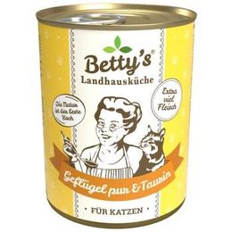 Betty's Landhausk&uuml;che Gefl&uuml;gel pur & Taurin 6x800 g