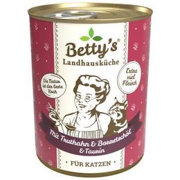 Betty's Landhausk&uuml;che mit Truthahn & Borretsch&ouml;l 6x400 g