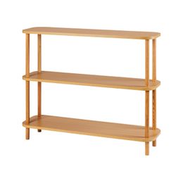 Livarno Home Regal mit abgerundeten Ecken 100x30x80 cm