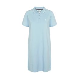 U.S. Polo Assn. Kleid 'UWIka' Damen Gr&ouml;&szlig;e 40 hellblau Winterkleid