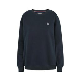 U.S. Polo Assn. Pullover 'UWHelen' Damen Gr&ouml;&szlig;e XL saphir / wei&szlig;
