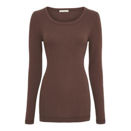Seamless Basic Shirt 'Allure' Damen Gr&ouml;&szlig;e S/M dunkelbraun
