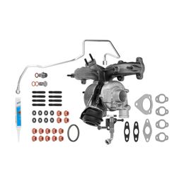 F.BECKER_LINE Lader, Aufladung mit Anbaumaterial für VW FORD 038253056K 038253019NX 038253016L 50140006