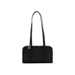 Seidenfelt Nelma Schultertasche 25 cm in black | Gr.: onesize
