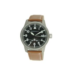 Messerschmitt Quarzuhr 262-M in Silber | Gr.: onesize
