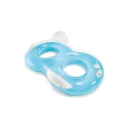 Intex Schwimmring - Double Pillow-Back Lounge 198x117cm in blau | Gr.: onesize