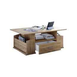ebuy24 Couchtisch Junata Eiche Dekor 110 x 52 cm | Gr.: onesize