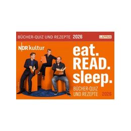 LAPPAN Kalender - eat.READ.sleep Tageskalender 2026 | Gr.: onesize