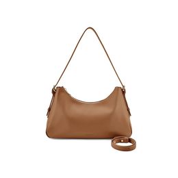 Seidenfelt Nelma Schultertasche 38 cm in toffee | Gr.: onesize