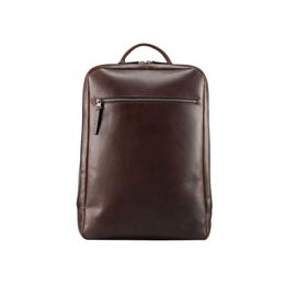 Jost Lund Daypack Leder 42 cm Laptopfach in braun | Gr.: onesize