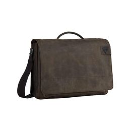 Strellson Aktentasche Richmond Briefbag L in Dark Brown | Gr.: onesize