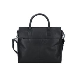 Green Burry Greenburry Fiorentina Aktentasche Leder 34 cm Laptopfach in black | Gr.: onesize