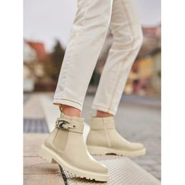 Heine Stiefelette in beige | Gr.: 37