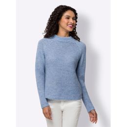 Heine Strickpullover in bleu | Gr.: 46