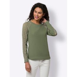 Heine Shirt in khaki | Gr.: 40