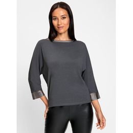 Heine Shirt in anthrazit | Gr.: 44