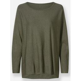 Heine Pullover in khaki | Gr.: 34