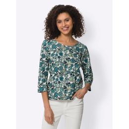 Heine Druck-Shirt in jade-kalkmint-bedruckt | Gr.: 38