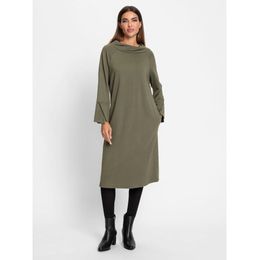 Heine Jerseykleid in khaki | Gr.: 46