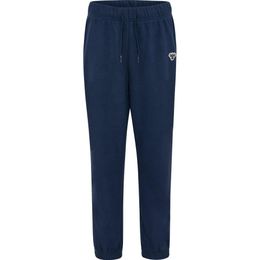 Hummel Verstellbare Taille Hose Hmljr Fleece Jungen in DRESS BLUES | Gr.: 152