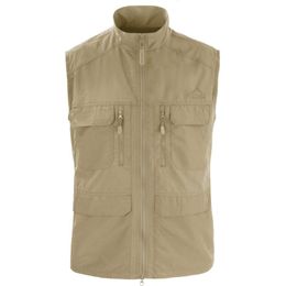 Normani Outdoor Sports Herren Outdoor Weste Deer in Khaki | Gr.: S