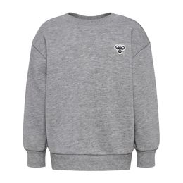 Hummel Sweatshirt Hmlmini Kinder in GREY MELANGE | Gr.: 98