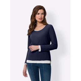 Heine Longsleeve in Dunkelblau | Gr.: 50