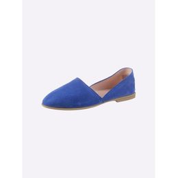 Heine Slipper in royalblau | Gr.: 38