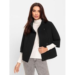 Heine Shirtjacke in schwarz | Gr.: 48