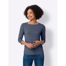 Heine 3/4-Arm-Shirt in rauchblau | Gr.: 46