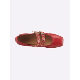 Heine Ballerina in rot | Gr.: 38