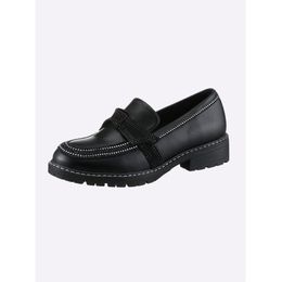 Heine Slipper in schwarz | Gr.: 42