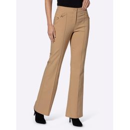 Heine Hose in camel | Gr.: 48
