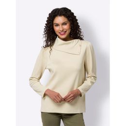 Heine Langarmshirt in sand | Gr.: 42