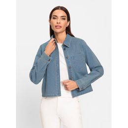 Heine Jeansbluse in blue-bleached | Gr.: 36