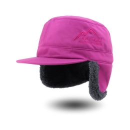 Normani Outdoor Sports Wintercap Snowfella in Fuchsia | Gr.: XL
