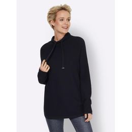 Heine Stehkragenpullover in marine | Gr.: 46