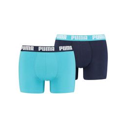 Boxershorts Puma BASIC BOXER 2P in 796 - Aqua / Blue | Gr.: XXL