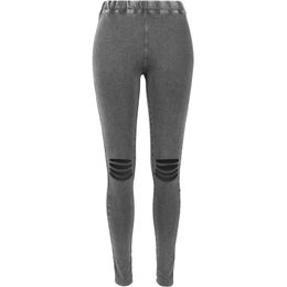 Urban Classics Leggings in acid black | Gr.: L