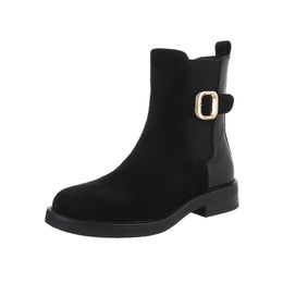 Ital-Design Stiefelette in Schwarz | Gr.: 36