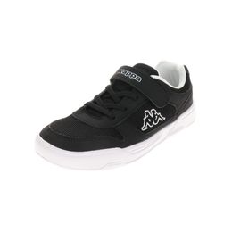Kappa Sneaker Low in Schwarz/Wei&szlig; | Gr.: 27