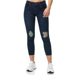 Tazzio Jeans "F111" - Skinny Fit - in Dunkelblau | Gr.: 50