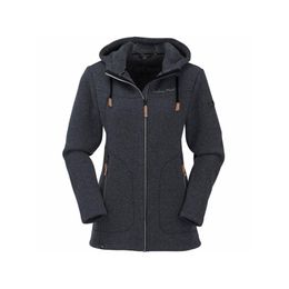 Maul Sport Polar-Strickfleecejacke Wilde Kaiserin in Schwarz | Gr.: 40