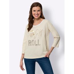 Heine Shirt in champagner | Gr.: 36